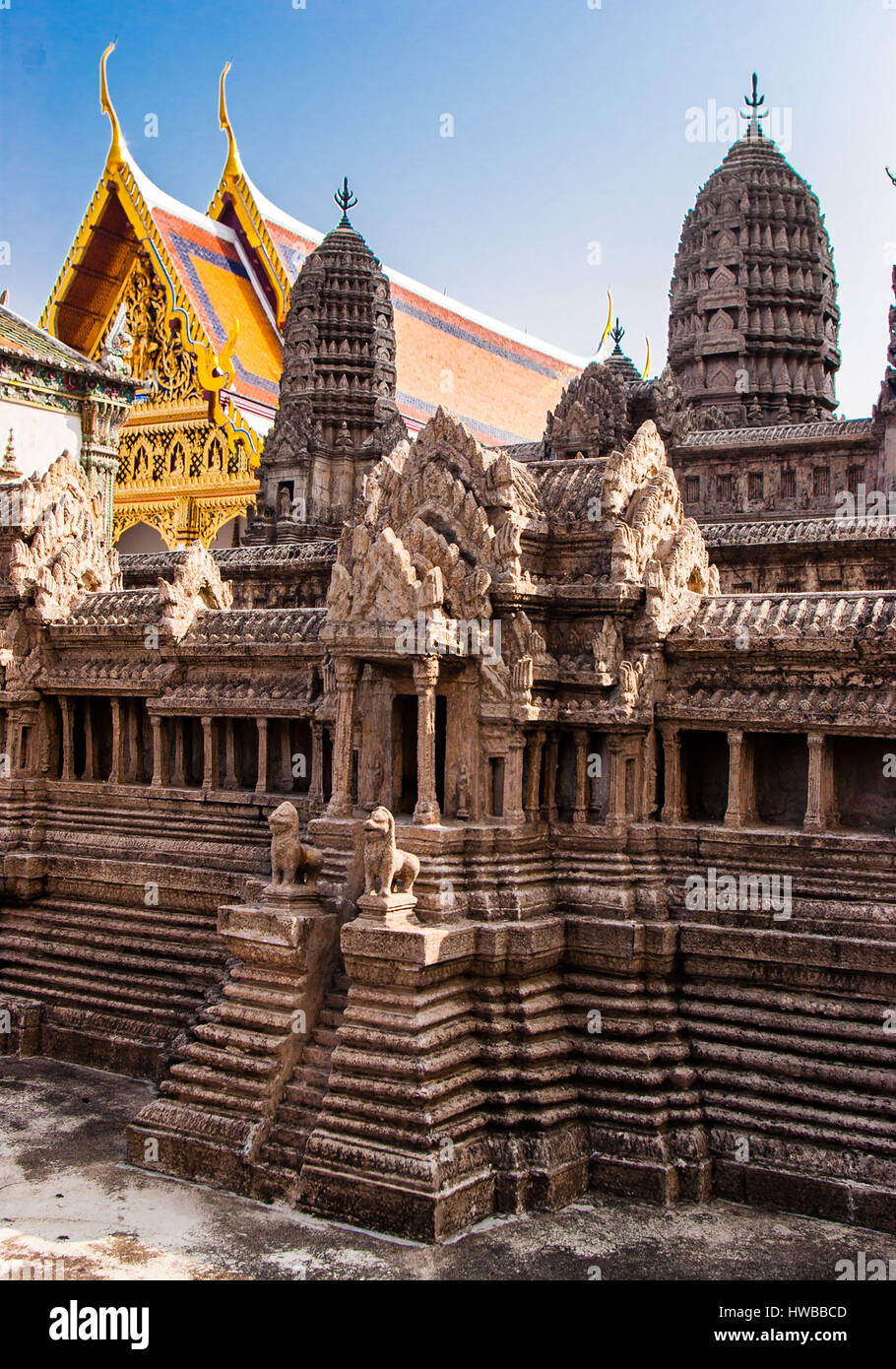 Scale model of angkor wat hi-res stock photography and images - Alamy