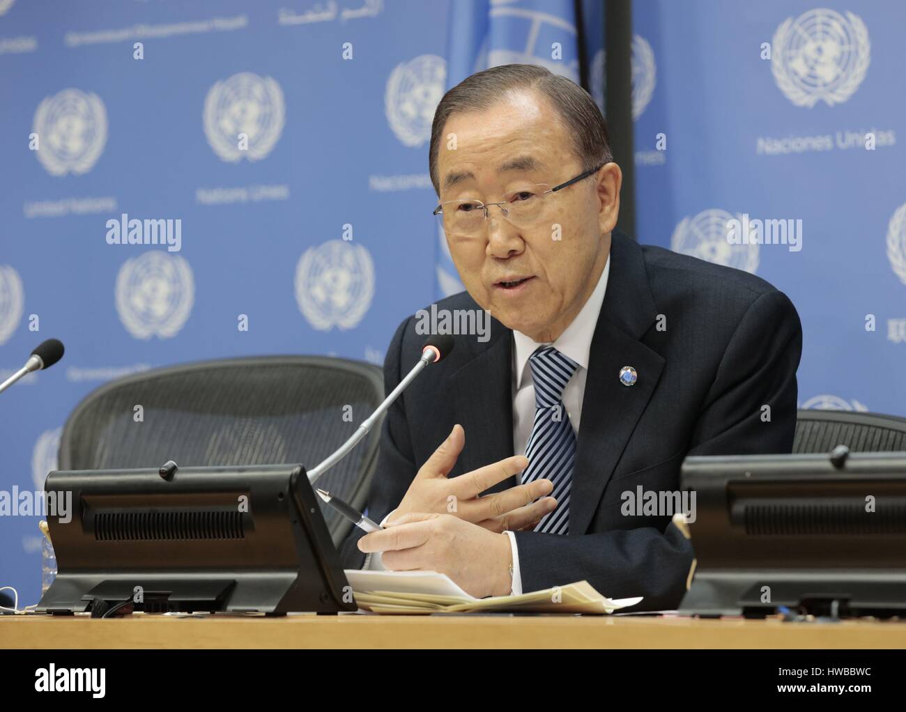 United Nations, New York, USA, 16th December 2016 - Secretary-General ...