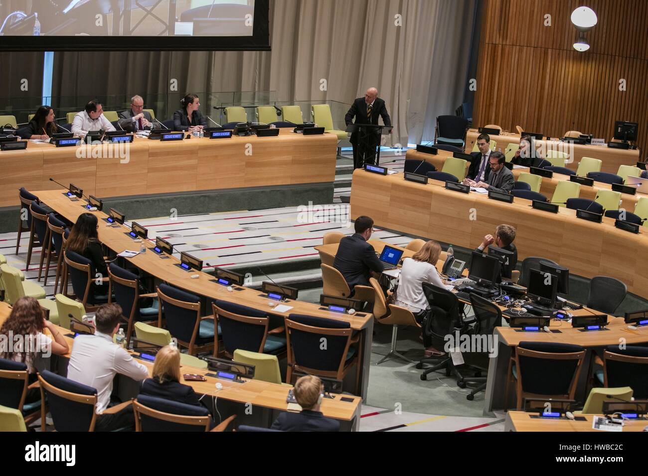 United Nations, New York, USA, July 29 2016 - Ambassador Harald Braun ...