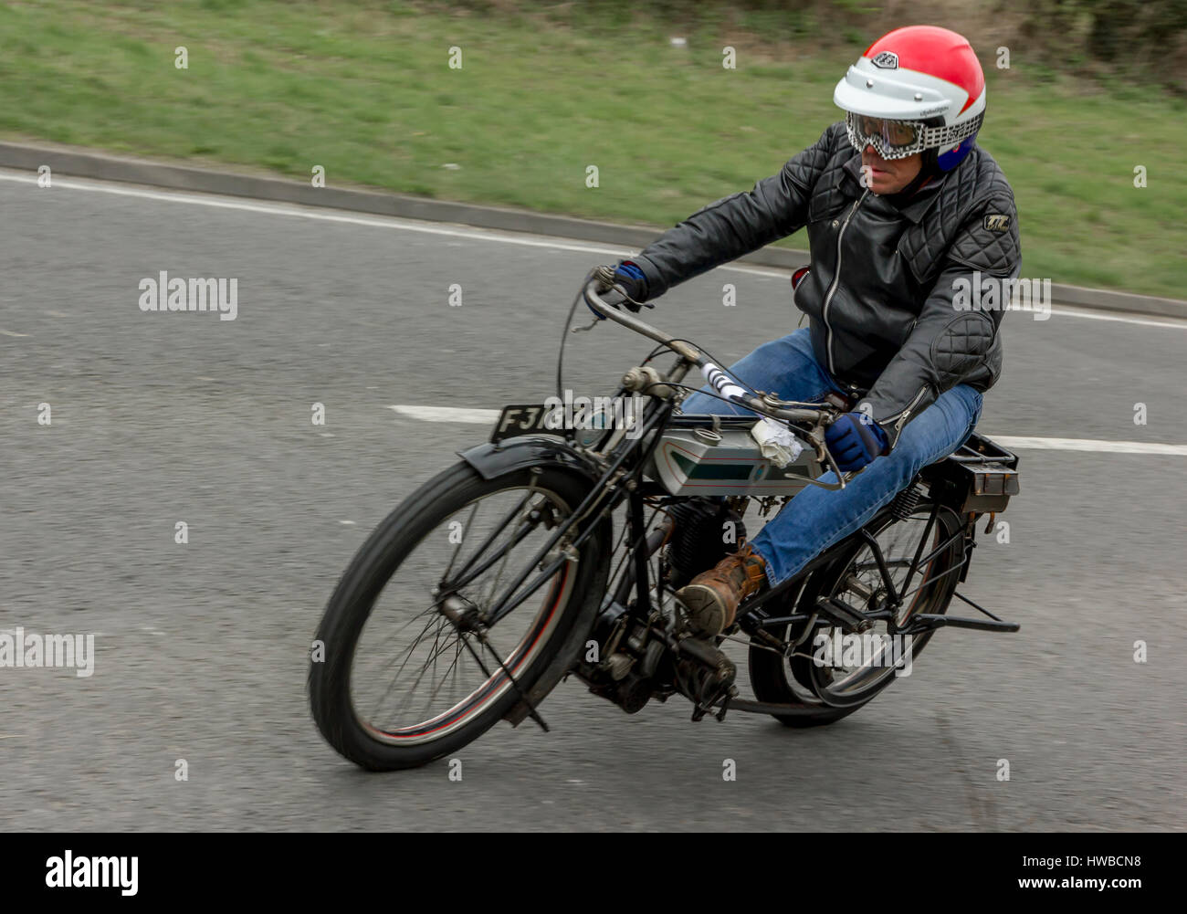 Old bsa motorbike sidecar hi-res stock photography and images - Alamy