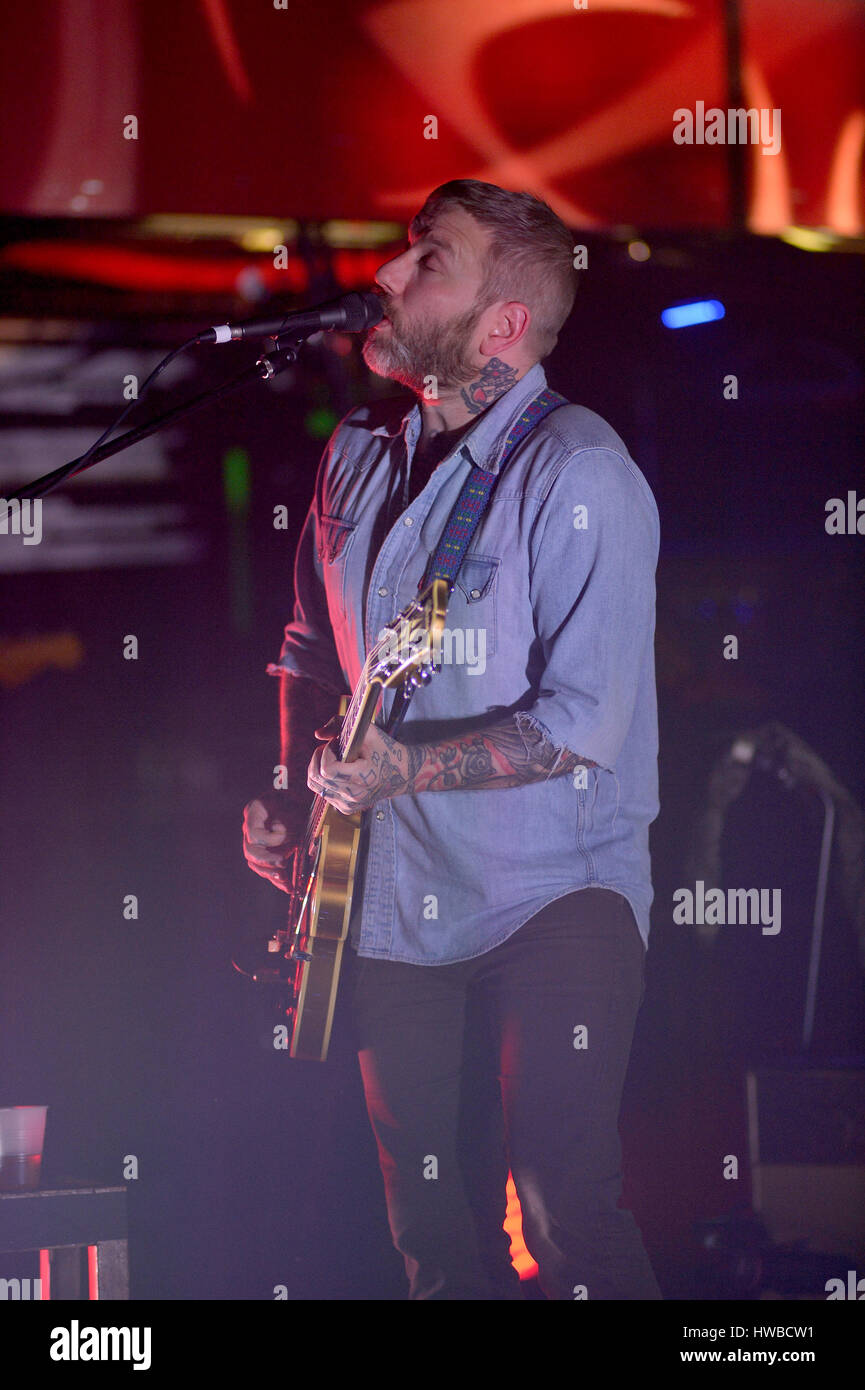 Fort Lauderdale, FL, USA. 18th Mar, 2017. Dallas Green of City and ...