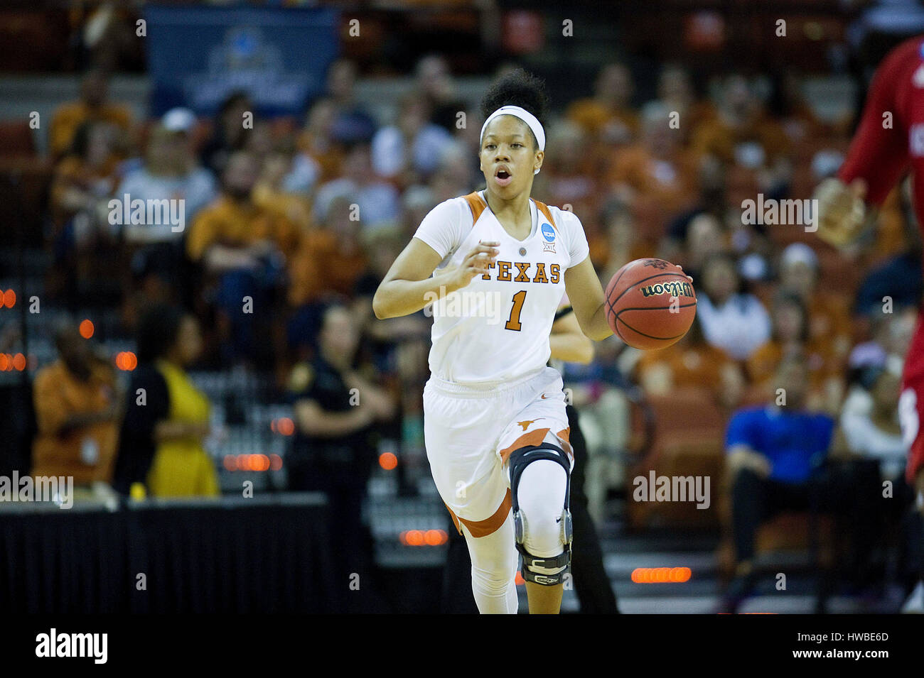 Austin, TX, USA. 19th Mar, 2017. Texas Longhorns Alecia Sutton #01 in ...