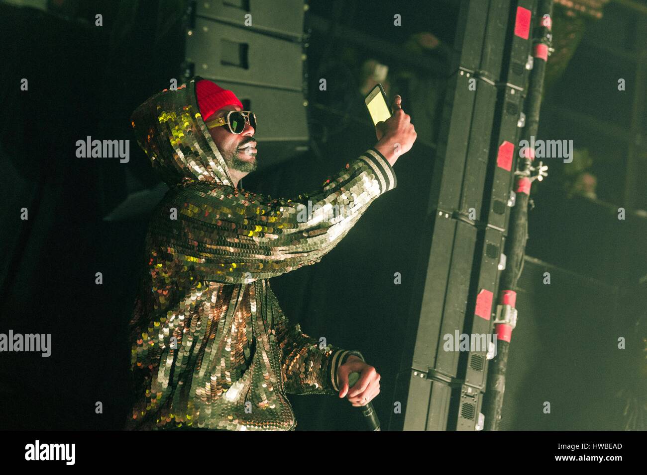 Milwaukee, Wisconsin, USA. 18th Mar, 2017. Rapper JUICY J (JORDAN ...