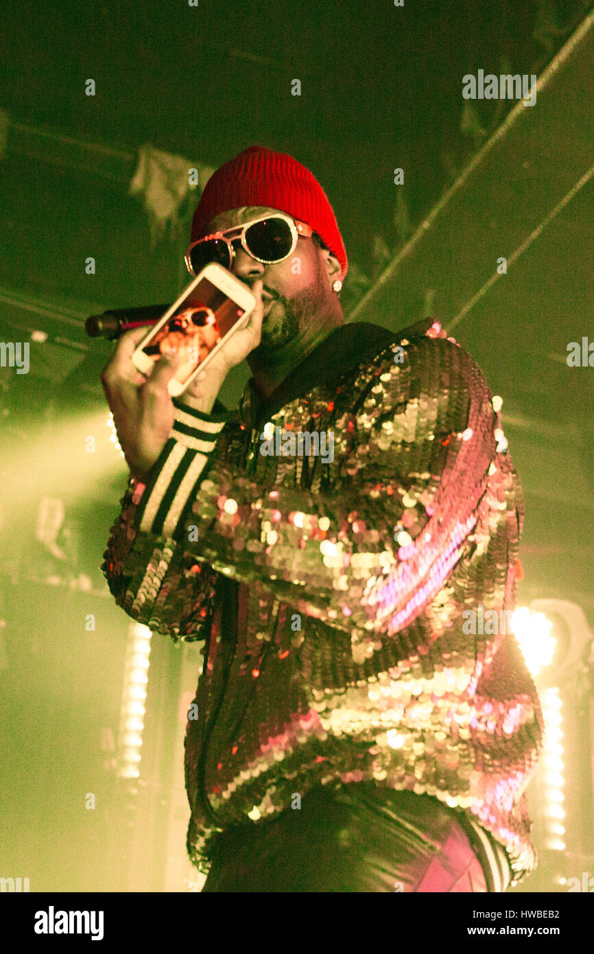 Milwaukee, Wisconsin, USA. 18th Mar, 2017. Rapper JUICY J (JORDAN ...