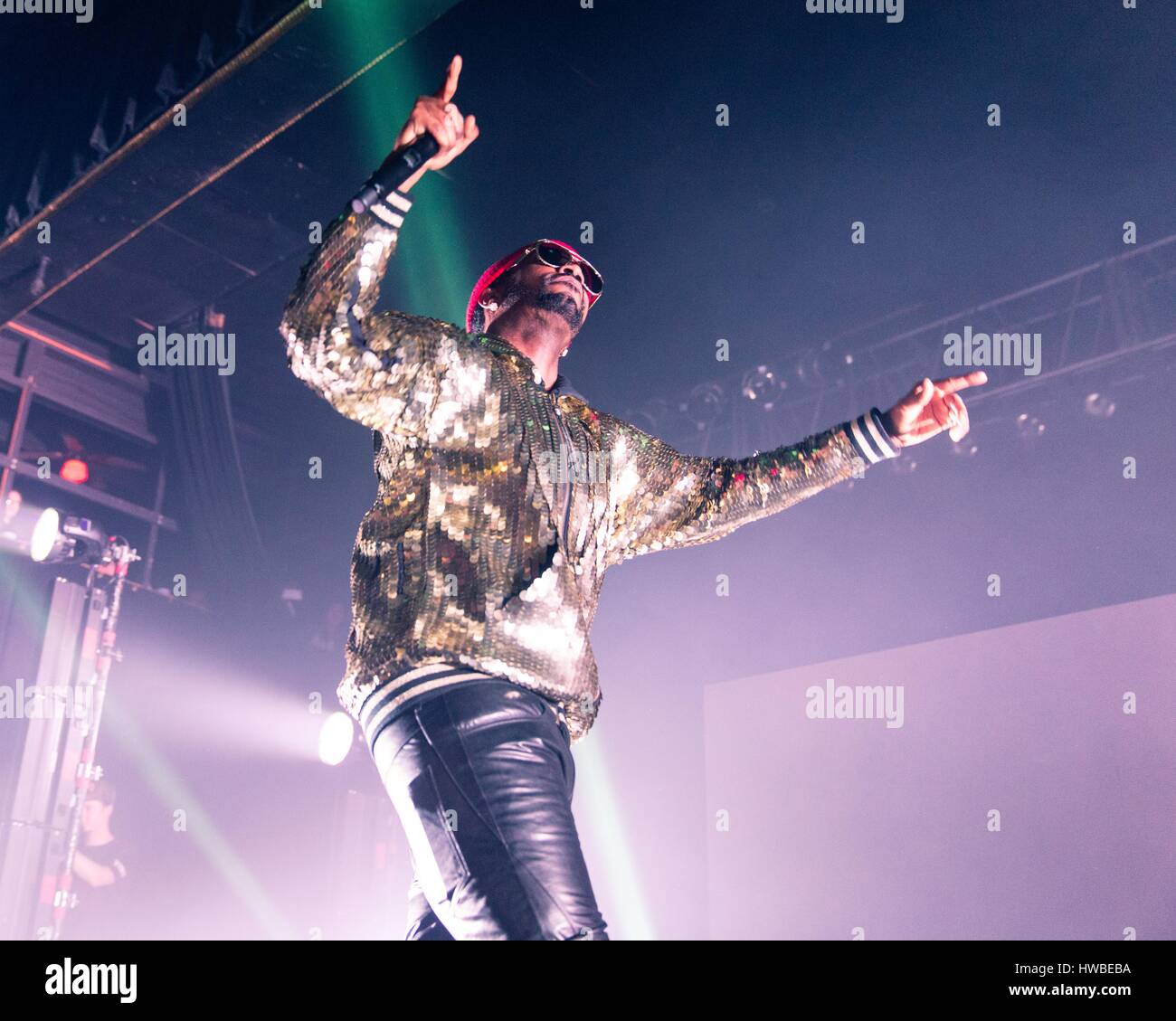 Milwaukee, Wisconsin, USA. 18th Mar, 2017. Rapper JUICY J (JORDAN ...