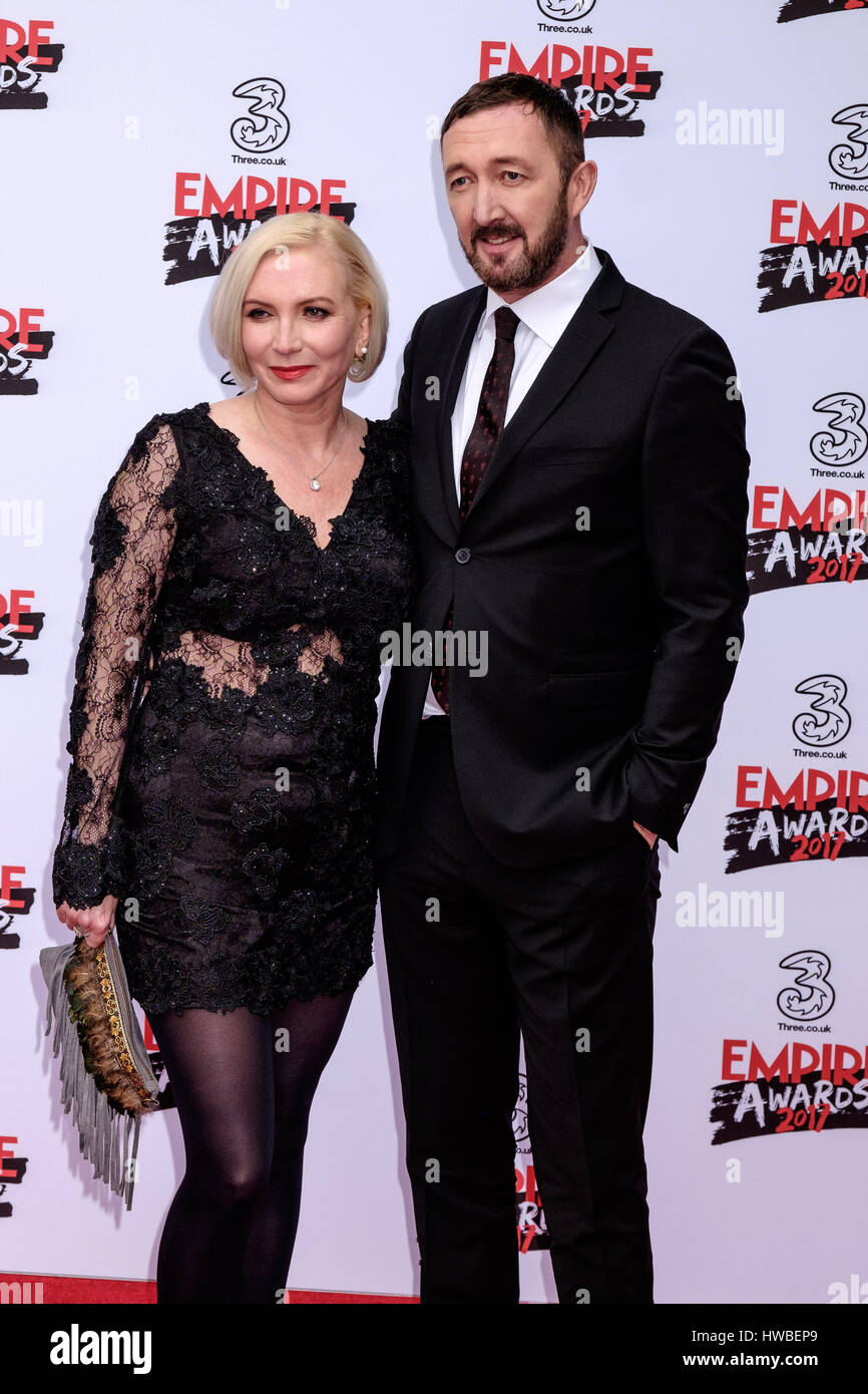 London, UK. 19th Mar, 2017. Ralph Ineson attends The Three Empire ...