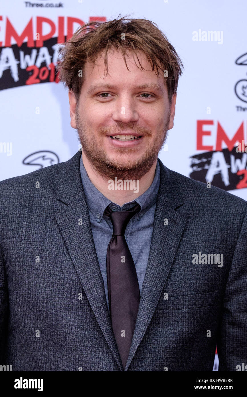 London, UK. 19th Mar, 2017. Director Gareth Edwards attends The Three ...