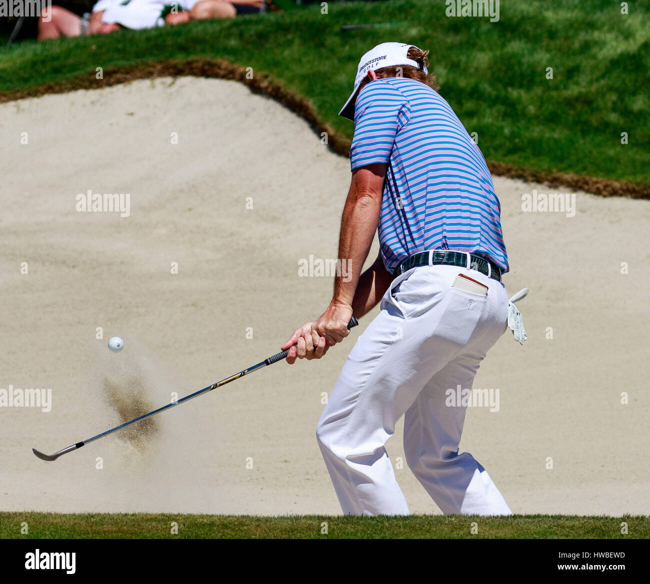 Orlando, Florida, USA. 19th Mar, 2017. Brandt Snedeker in the bunker on ...