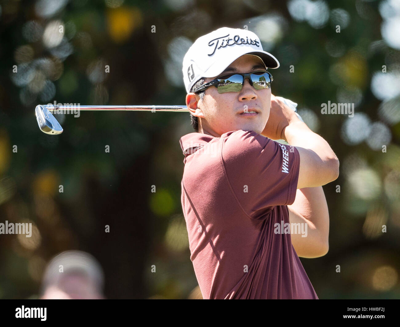Orlando, FL, USA. 19th Mar, 2017. Michael Kim during the final round of ...