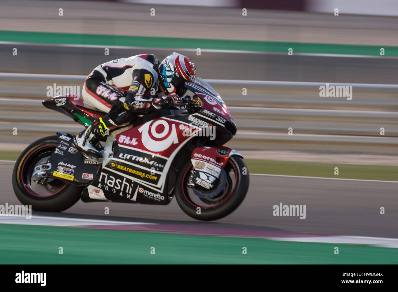 Losail International Circuit, Qatar. 19th Mar, 2017. Tetsuta Nagashima ...