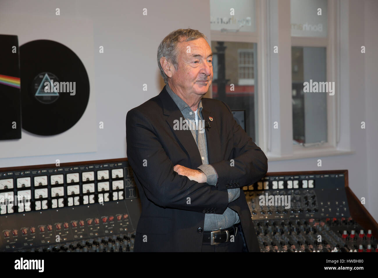 Knightsbridge, UK. 20th Mar, 2017. Renowned Pink Floyd drummer Nick ...
