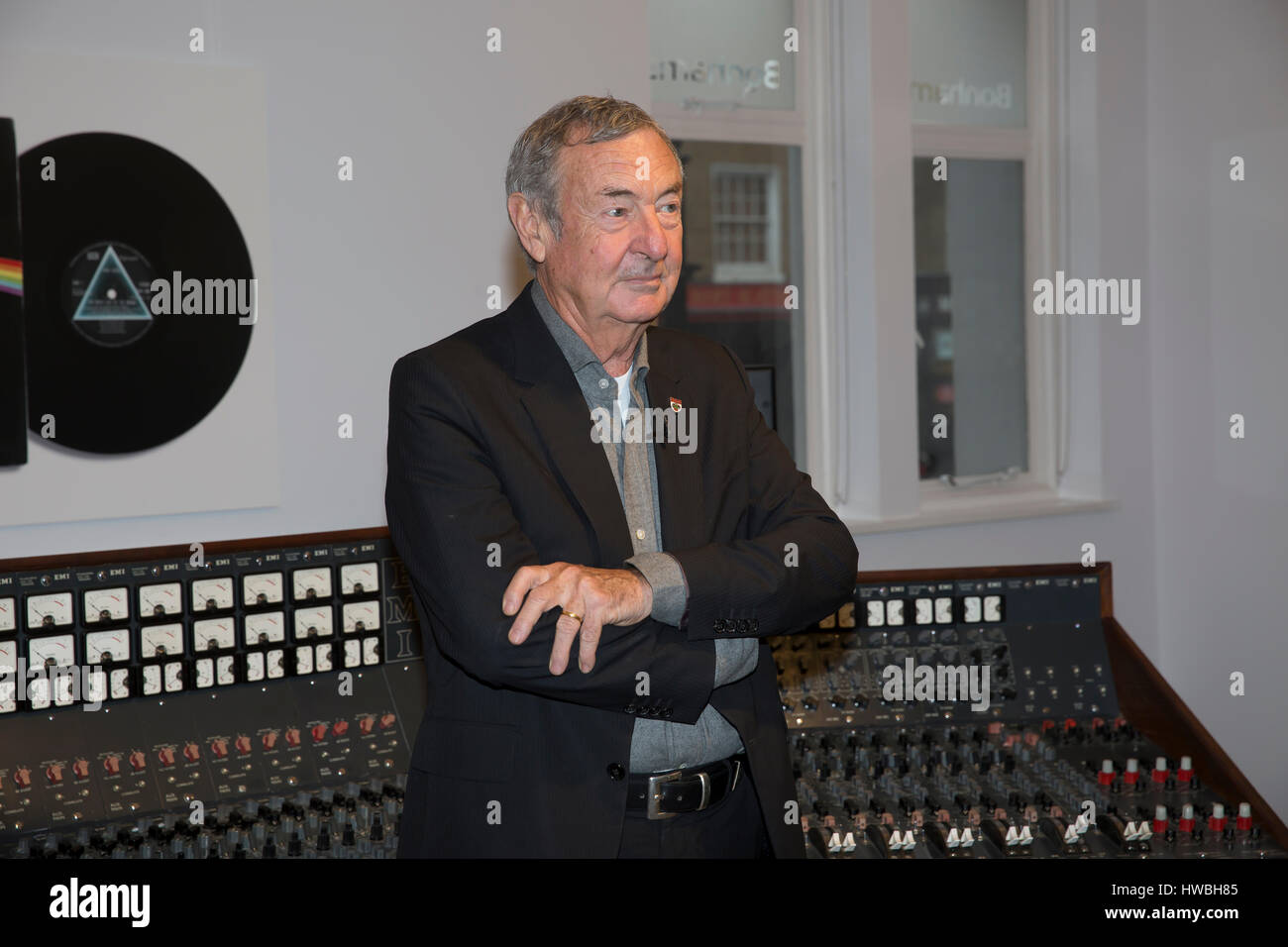 Knightsbridge, UK. 20th Mar, 2017. Renowned Pink Floyd drummer Nick ...