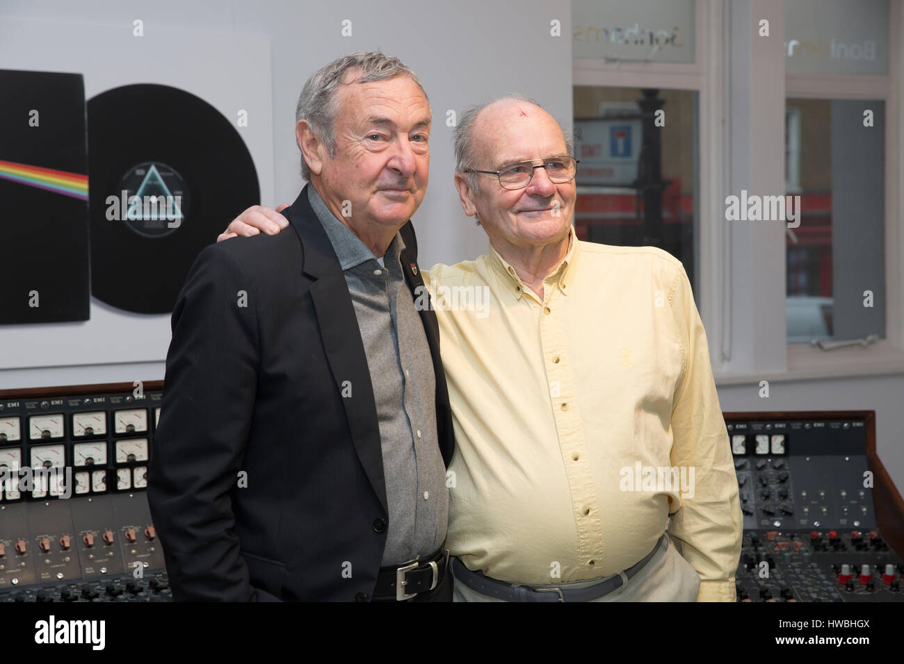 Knightsbridge, UK. 20th Mar, 2017. Renowned Pink Floyd drummer Nick ...