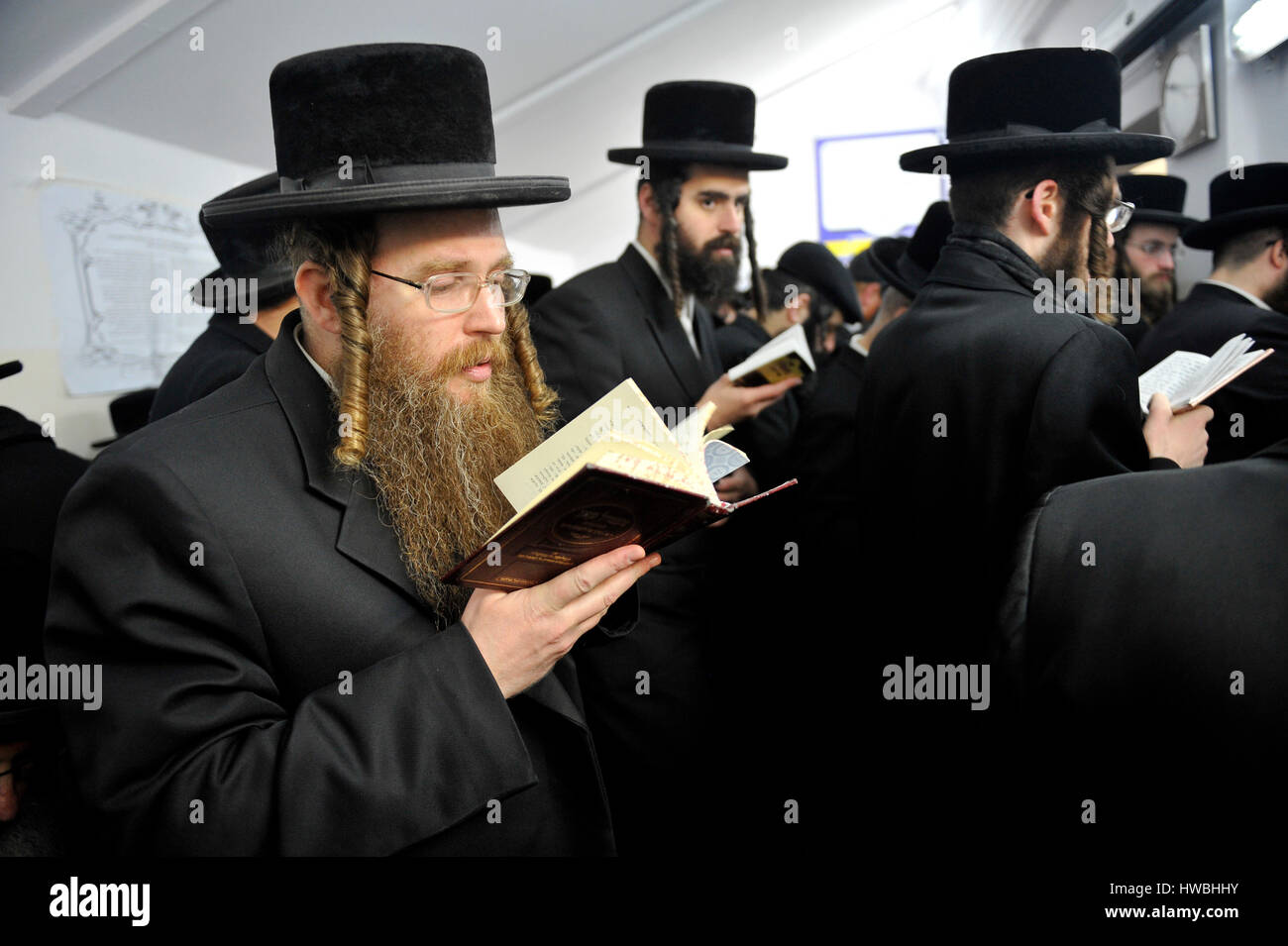 Lezajsk, Poland. 19th Mar, 2017. Annual Hassidic pilgrimage to the ...