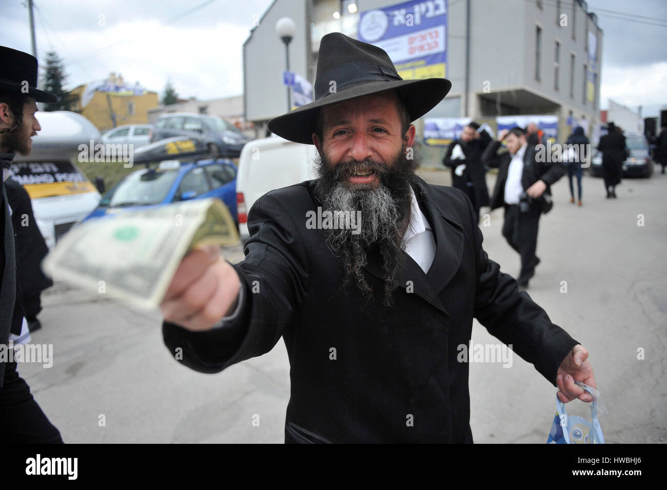 Lezajsk, Poland. 19th Mar, 2017. Annual Hassidic pilgrimage to the ...