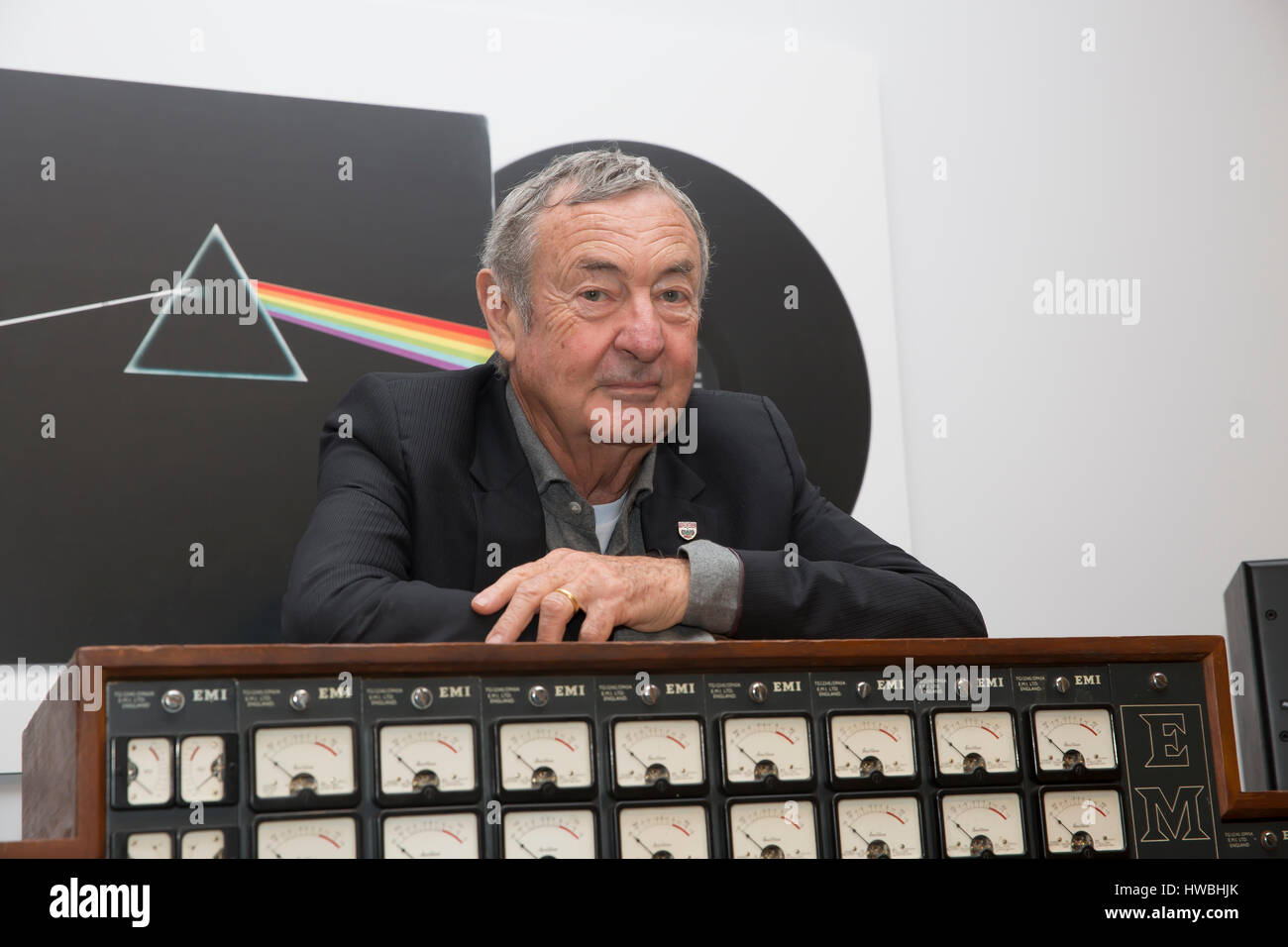 Knightsbridge, UK. 20th Mar, 2017. Renowned Pink Floyd drummer Nick ...