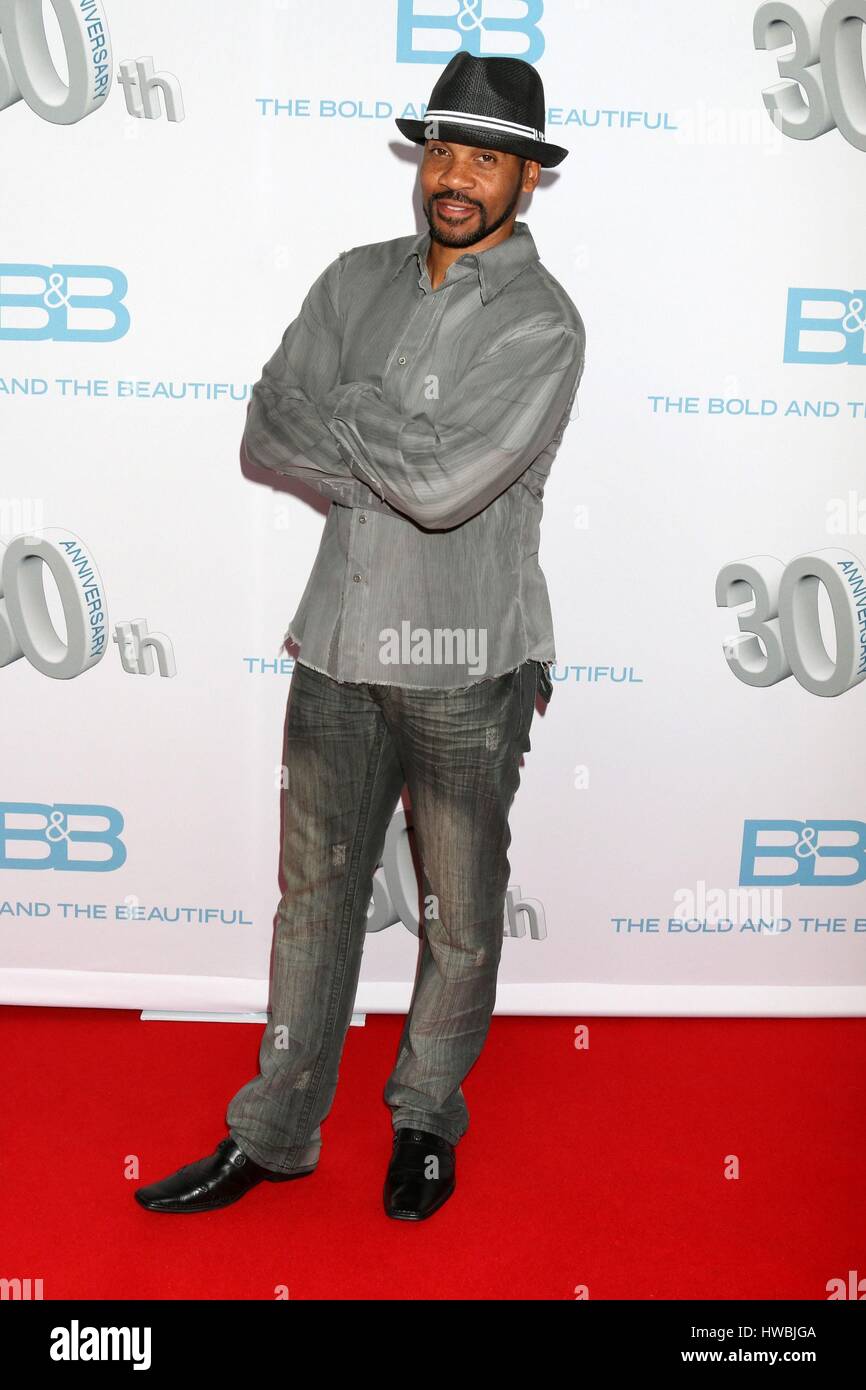 Aaron D. Spears at arrivals for CBS's THE BOLD AND THE BEAUTIFUL 30th ...