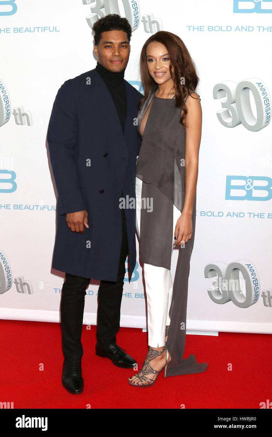 Los Angeles, CA, USA. 18th Mar, 2017. Rome Flynn, Reign Edwards at ...