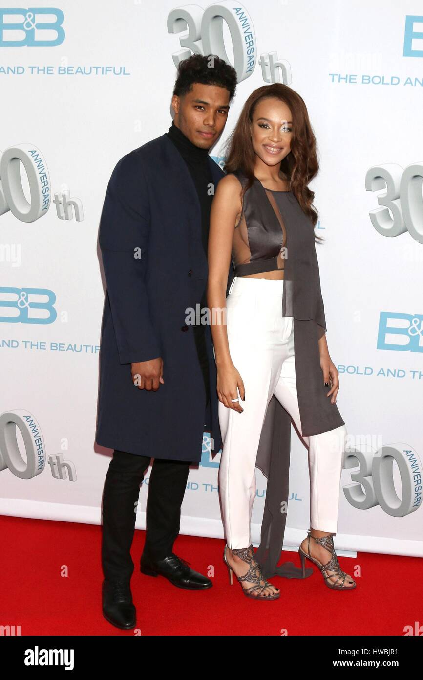 Los Angeles, CA, USA. 18th Mar, 2017. Rome Flynn, Reign Edwards at ...