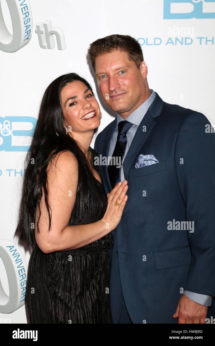 Los Angeles, CA, USA. 18th Mar, 2017. wife, Sean Kanan at arrivals for ...