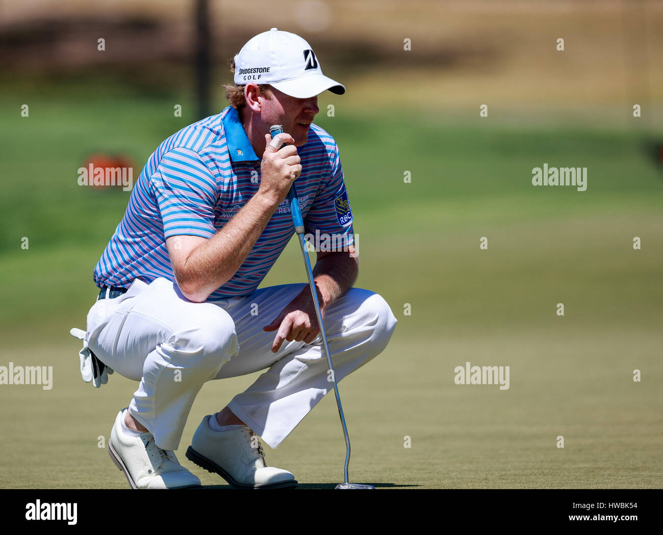 March 19, 2017 - Orlando, Florida, USA-Brandt Snedeker on the 11th hole ...
