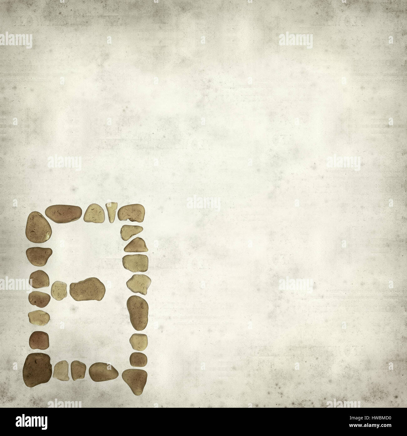 textured old paper background with Chinese character ri - sun, current ...