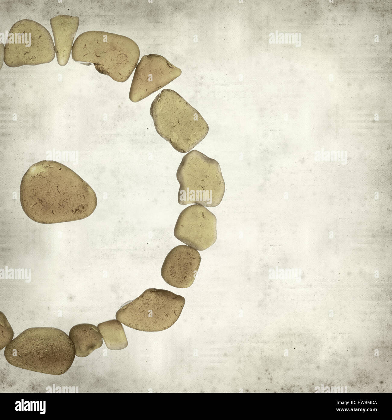 textured old paper background with Chinese character ri - sun, historic ...