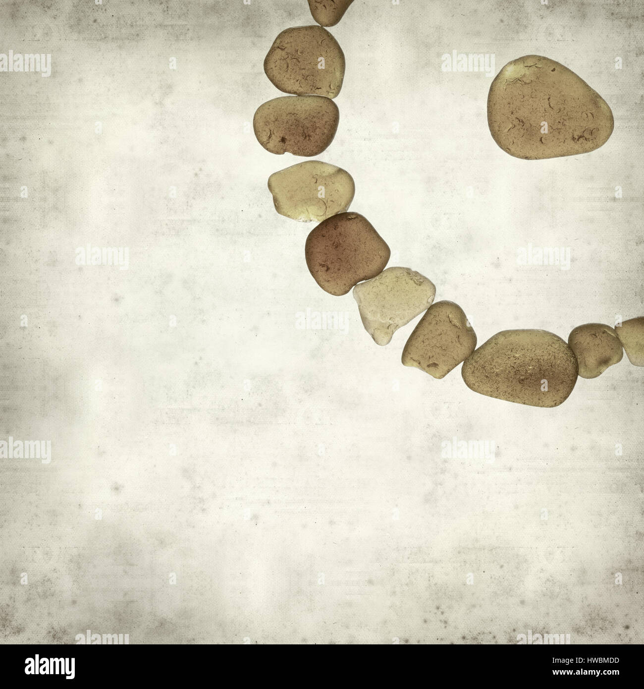textured old paper background with Chinese character ri - sun, historic ...