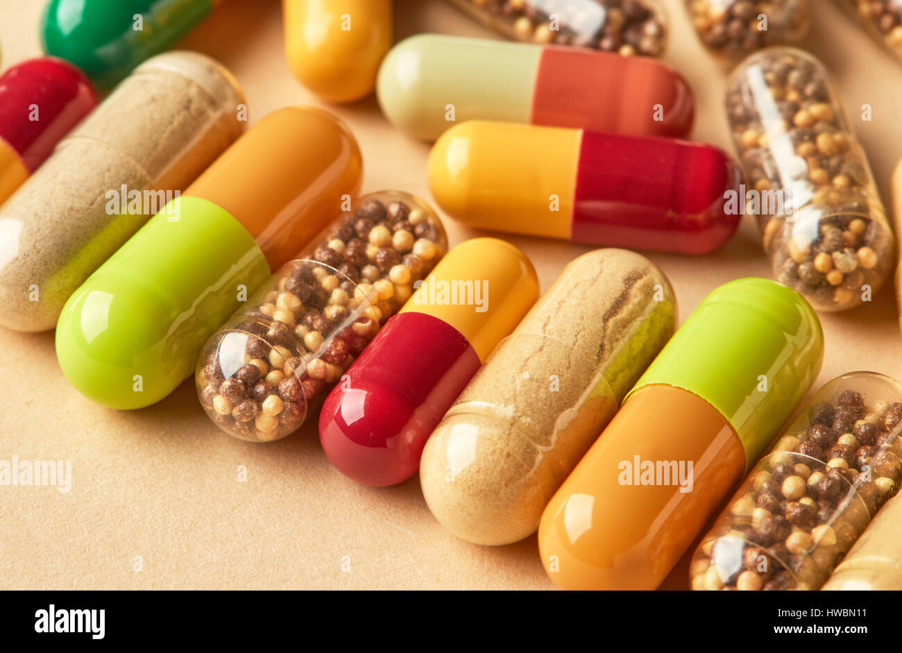Colorful medicine hi-res stock photography and images - Alamy
