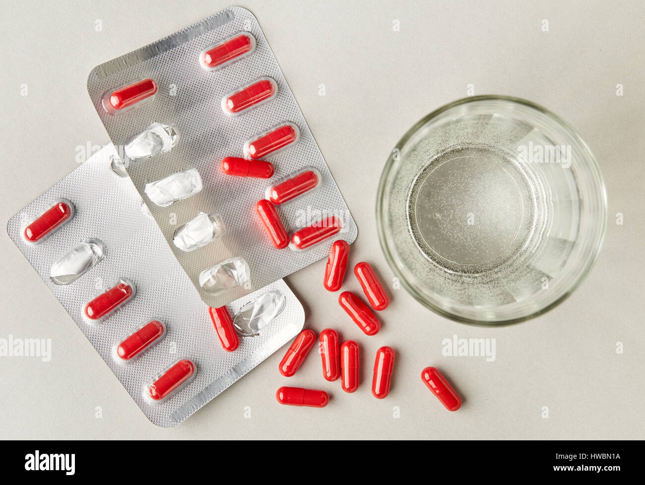 Red medicine hi-res stock photography and images - Alamy