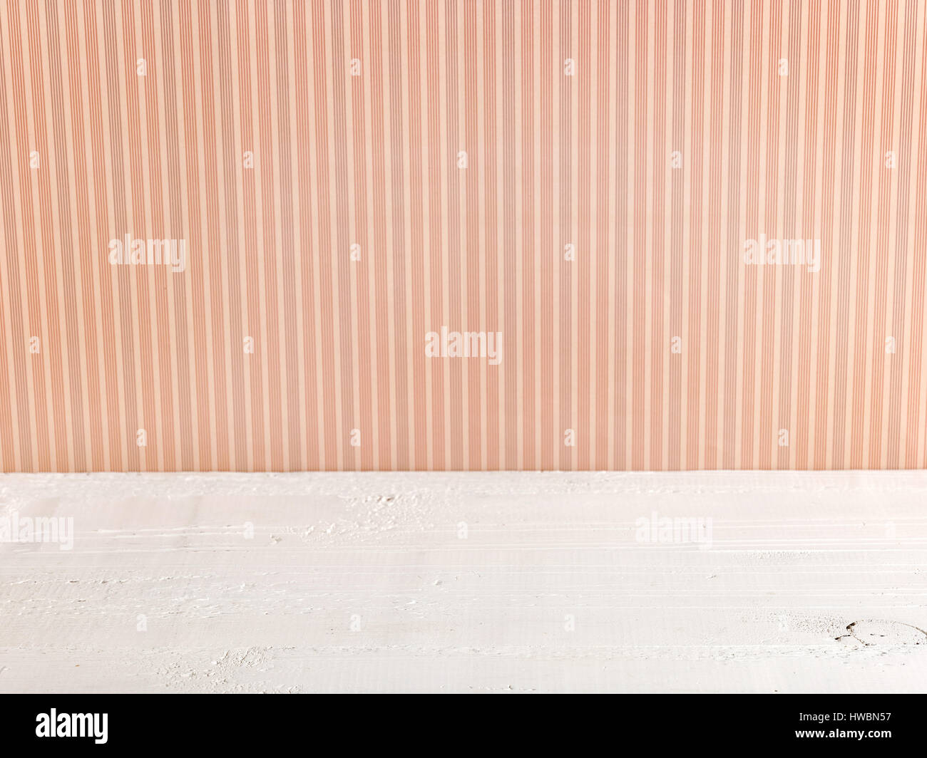 white wooden table and striped background Stock Photo - Alamy