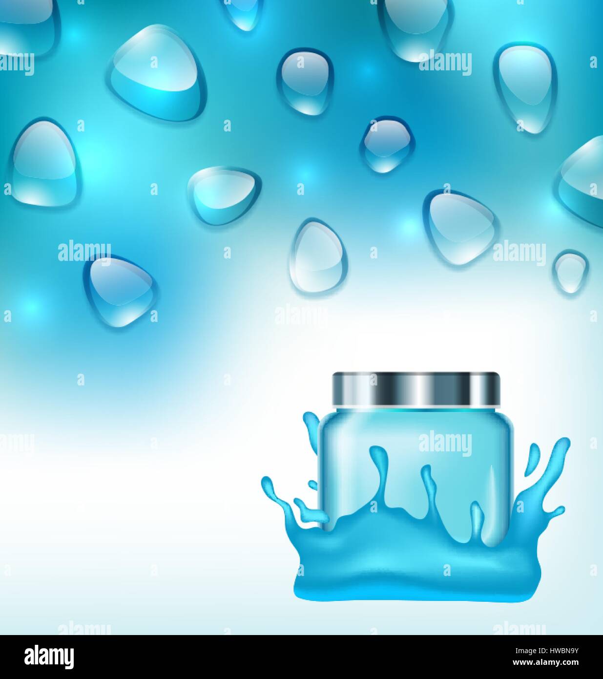 Advertising Cosmetic Ads, Hydrating Facial Cream Stock Vector Image ...