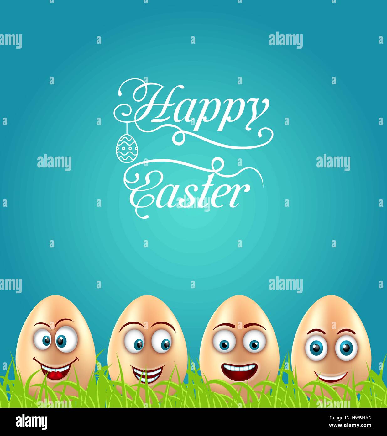Positive easter background eggs Stock Vector Images - Alamy