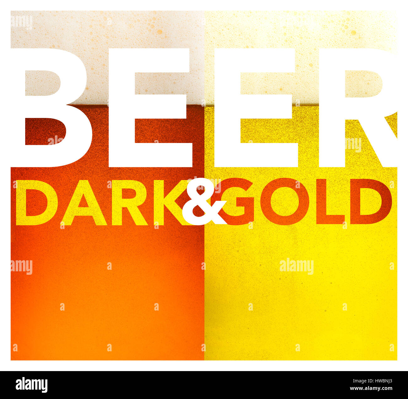 Fresh Beer Close-up Background Stock Photo - Alamy