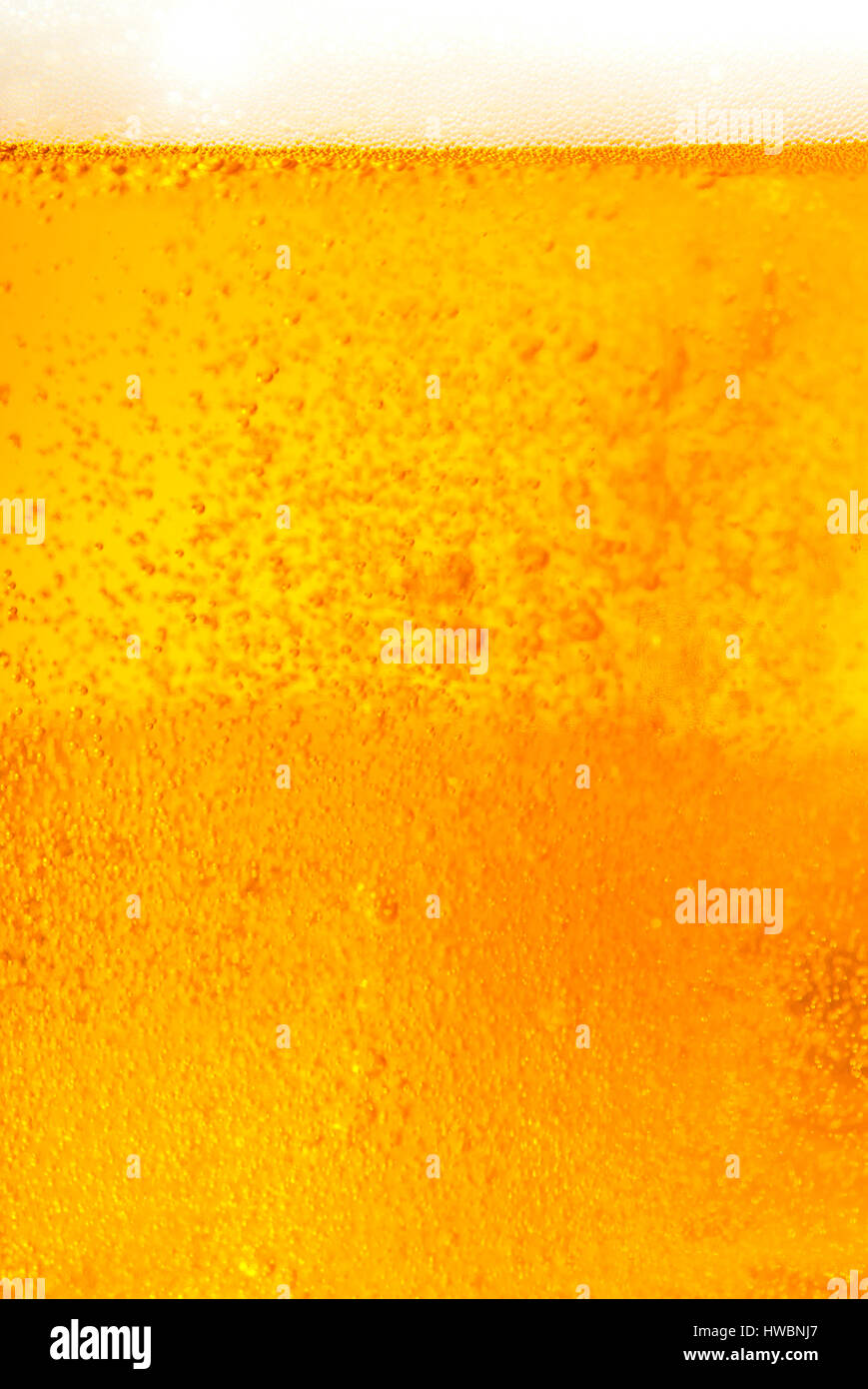 Fresh Beer Close-up Background Stock Photo - Alamy