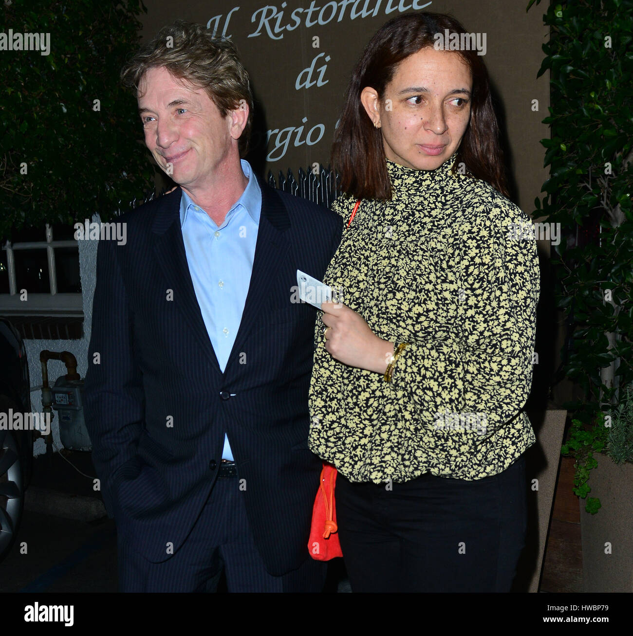 Maya Rudolph and Marty Short at Giorgio Baldi restaurant in Santa ...
