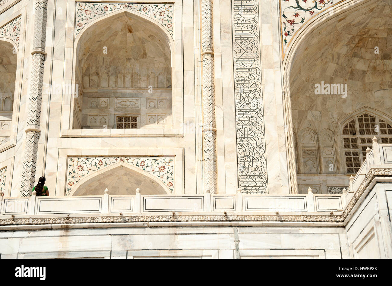 The image of Taj Mahal was taken in Agra, Uthar Pardesh, India Stock ...