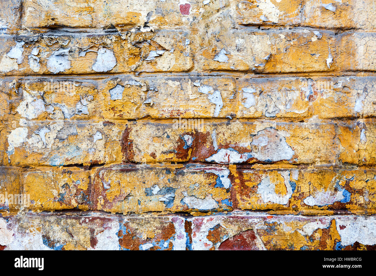 Old weathered grunge brick wall as background Stock Photo - Alamy