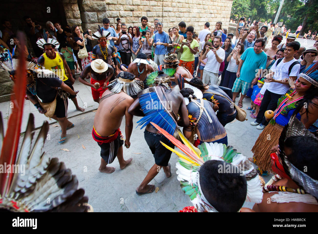 In the Indian day indians doing presentation dance to the public at ...
