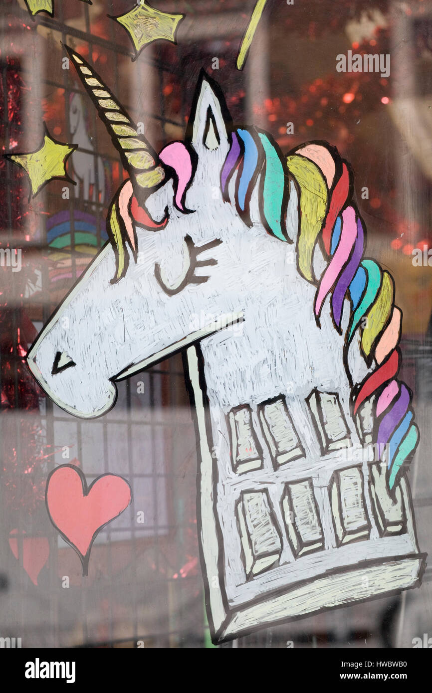 Shop window display drawing hi-res stock photography and images - Alamy