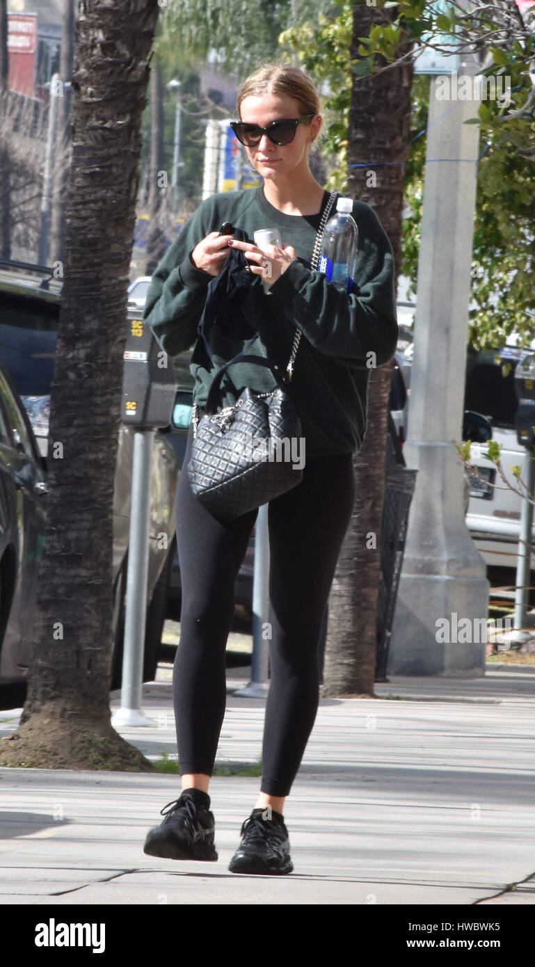 Ashlee Simpson on her way to the gym Featuring: Ashlee Simpson Where ...