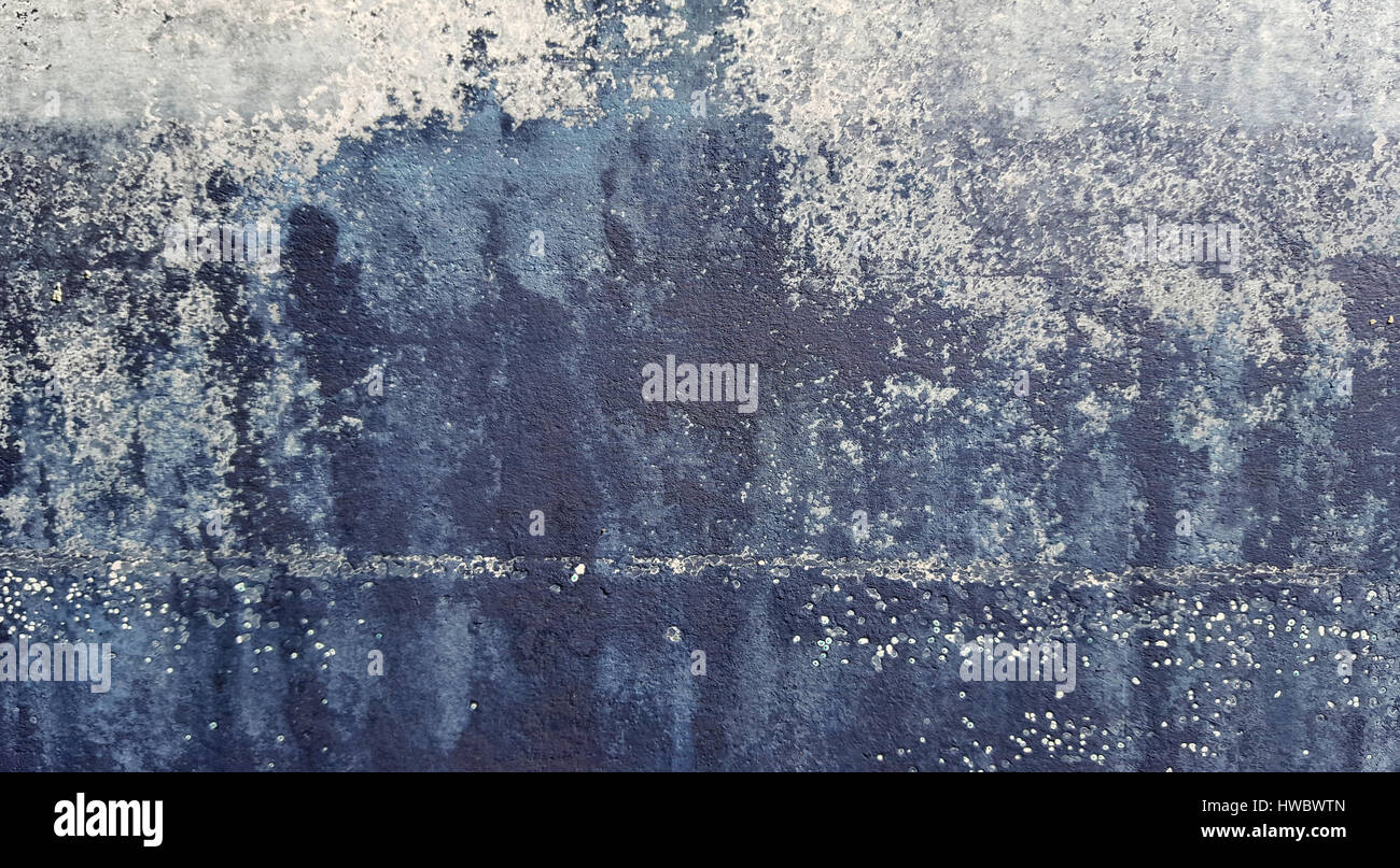 corroded metal with faded blue paint texture Stock Photo - Alamy