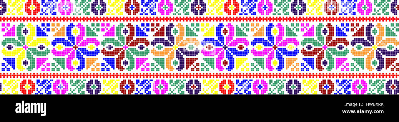 slovakia traditional ethnic folk costume motif pattern Stock Photo - Alamy