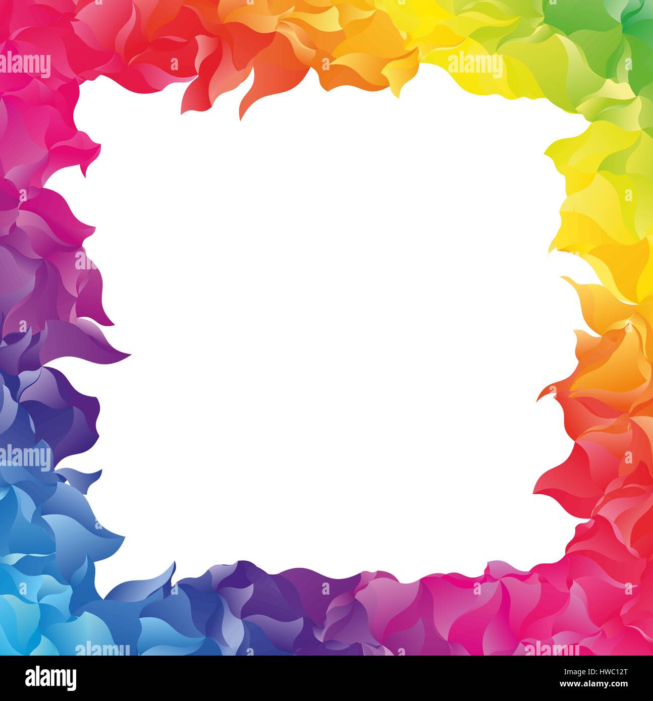 Color Abstract Frame Stock Vector Image & Art - Alamy