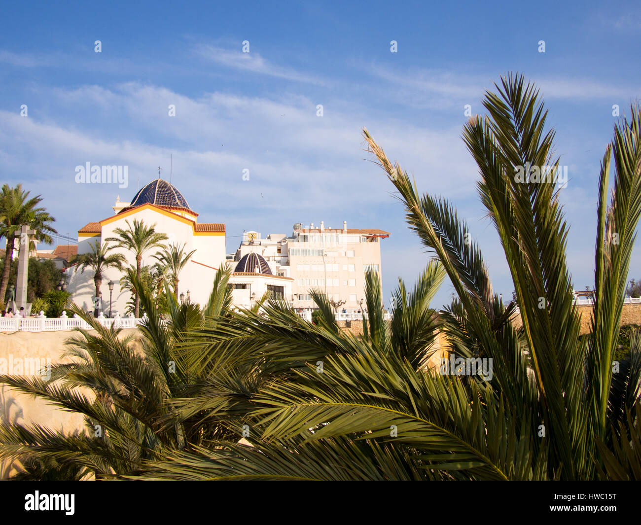 Benidorm old town church hi-res stock photography and images - Alamy