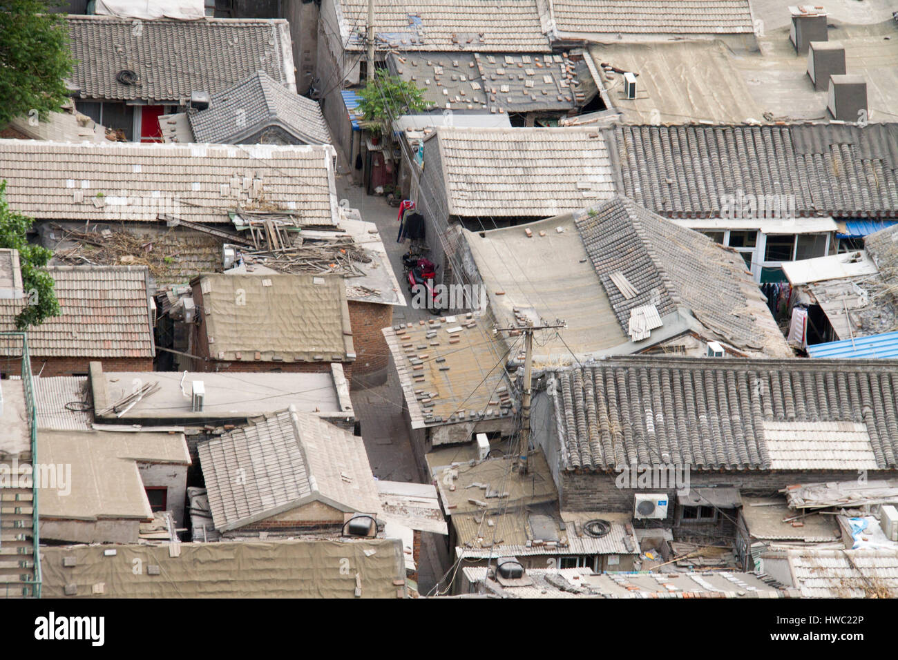 Beijing City, Hutong, Xicheng District, China Stock Photo - Alamy