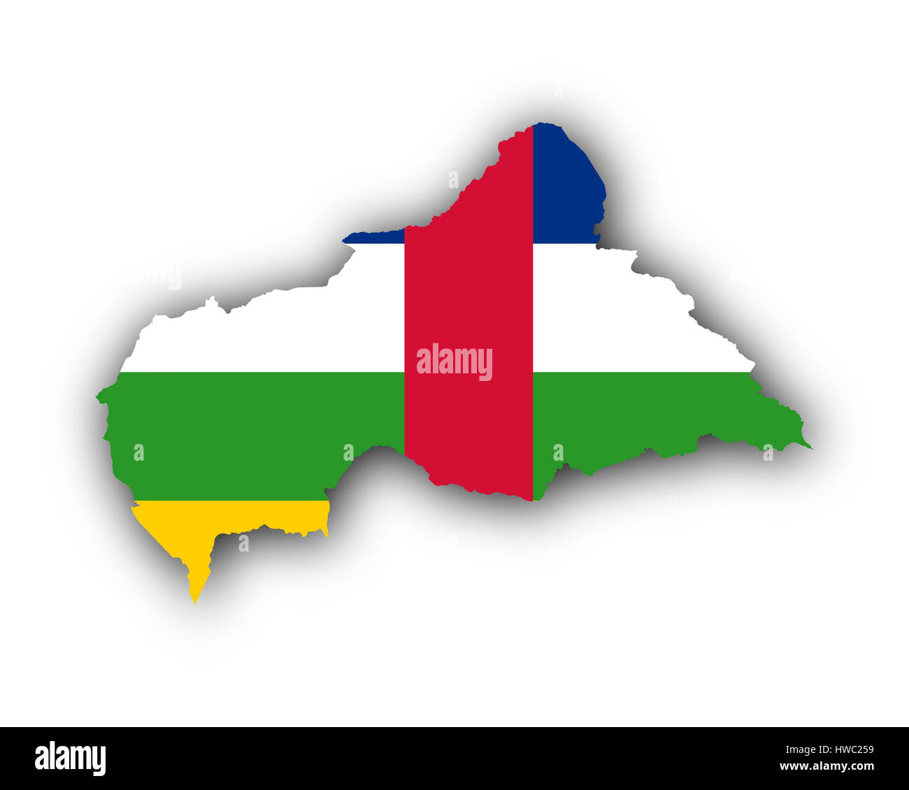 African country map hi-res stock photography and images - Alamy