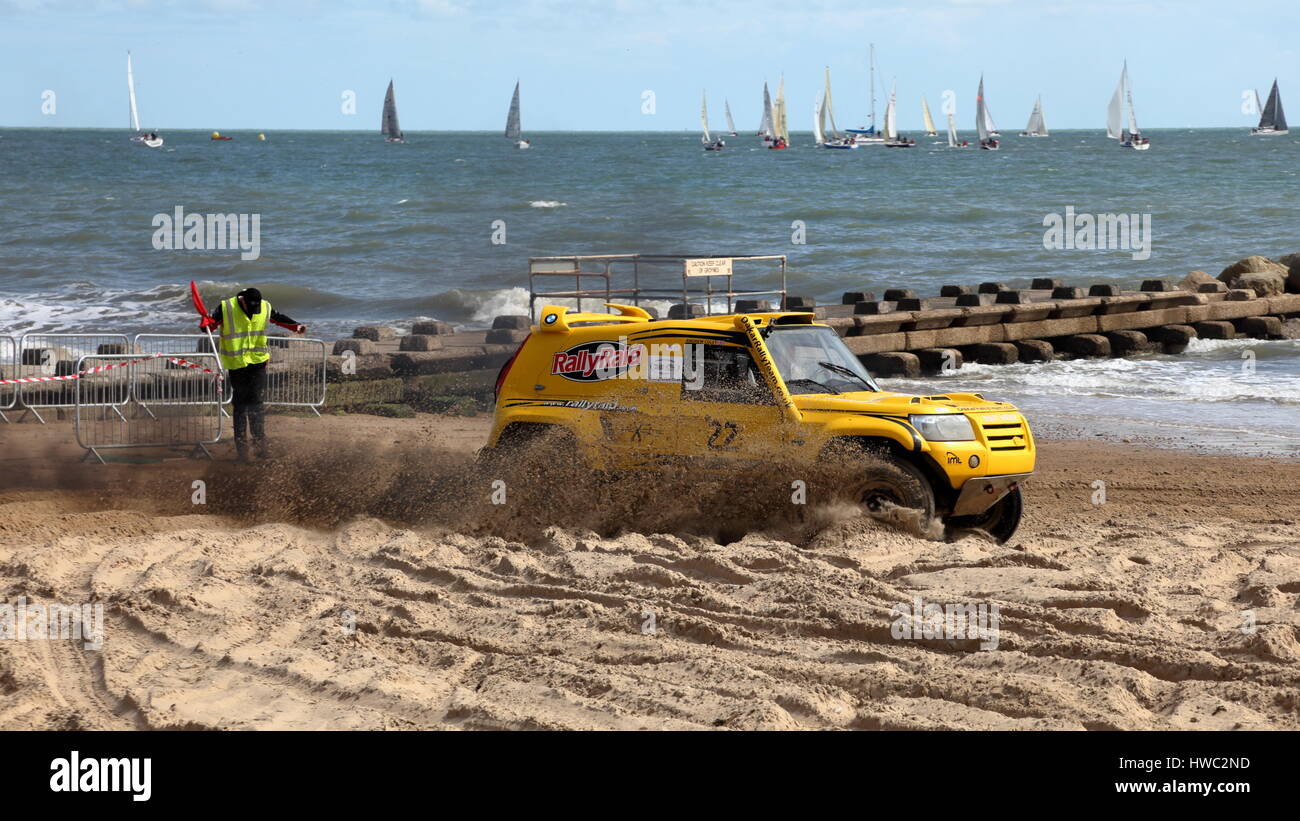 Hey - mind my new boots! Dakar Rally Team prepared Land Rover ...