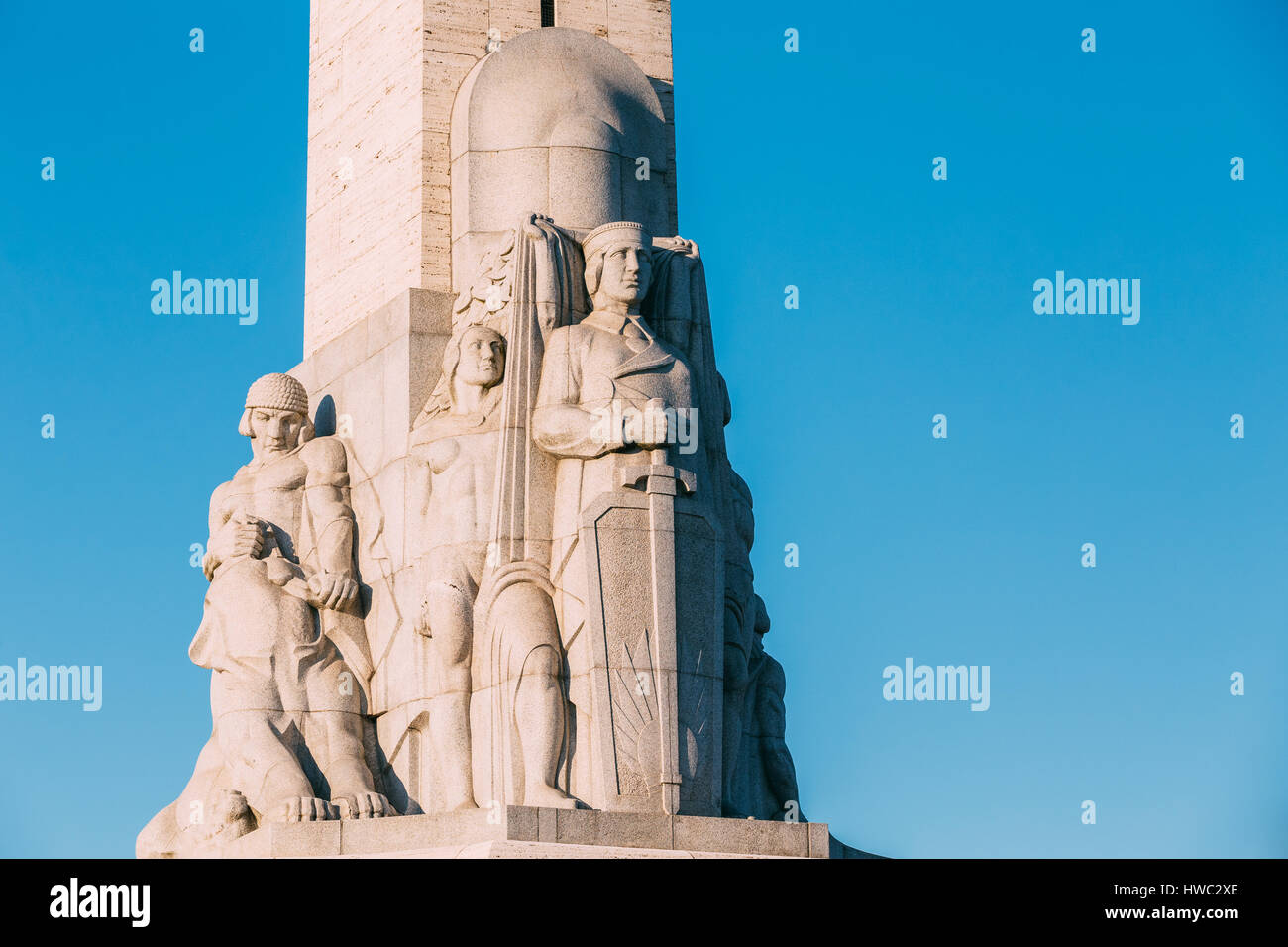 War soldier memorial in riga hi-res stock photography and images - Alamy