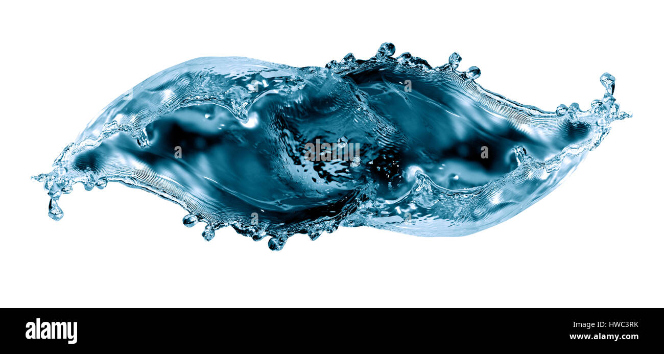 Nice abstract water splash drops on white background Stock Photo - Alamy